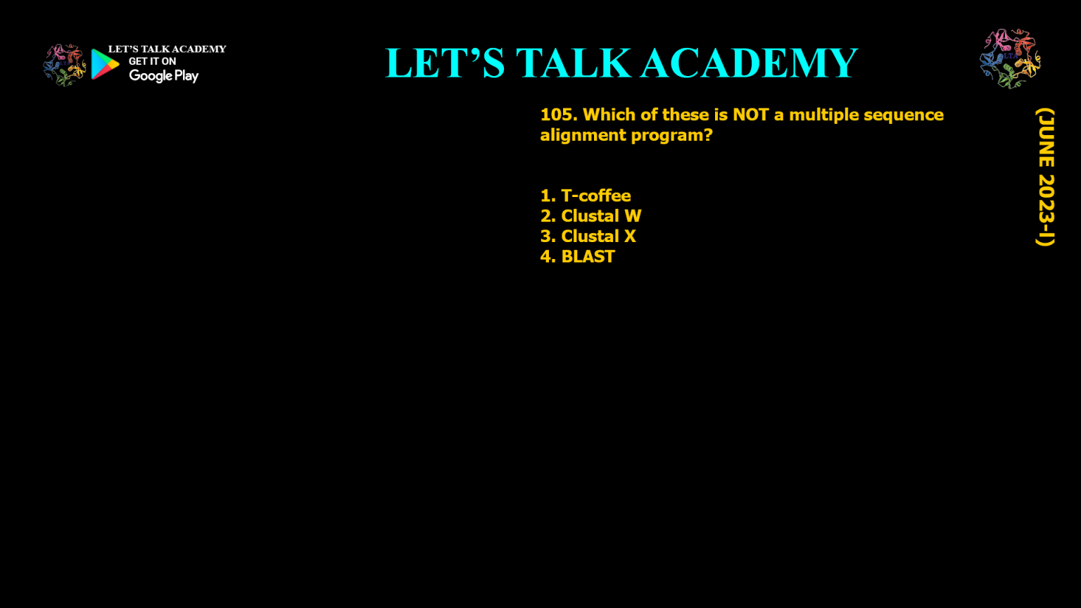 Understanding Multiple Sequence Alignment Programs Csir Net Life Science Coaching Nta Net