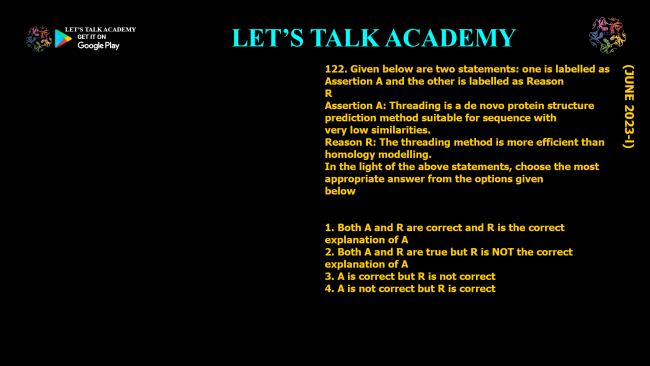 Understanding Threading in Protein Structure Prediction - CSIR NET LIFE ...