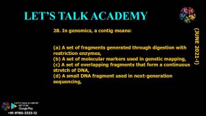 Understanding Contigs in Genomics: Definition and Significance - CSIR ...