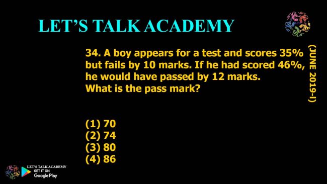 How to Calculate Pass Marks from Percentage Scores - CSIR NET LIFE ...