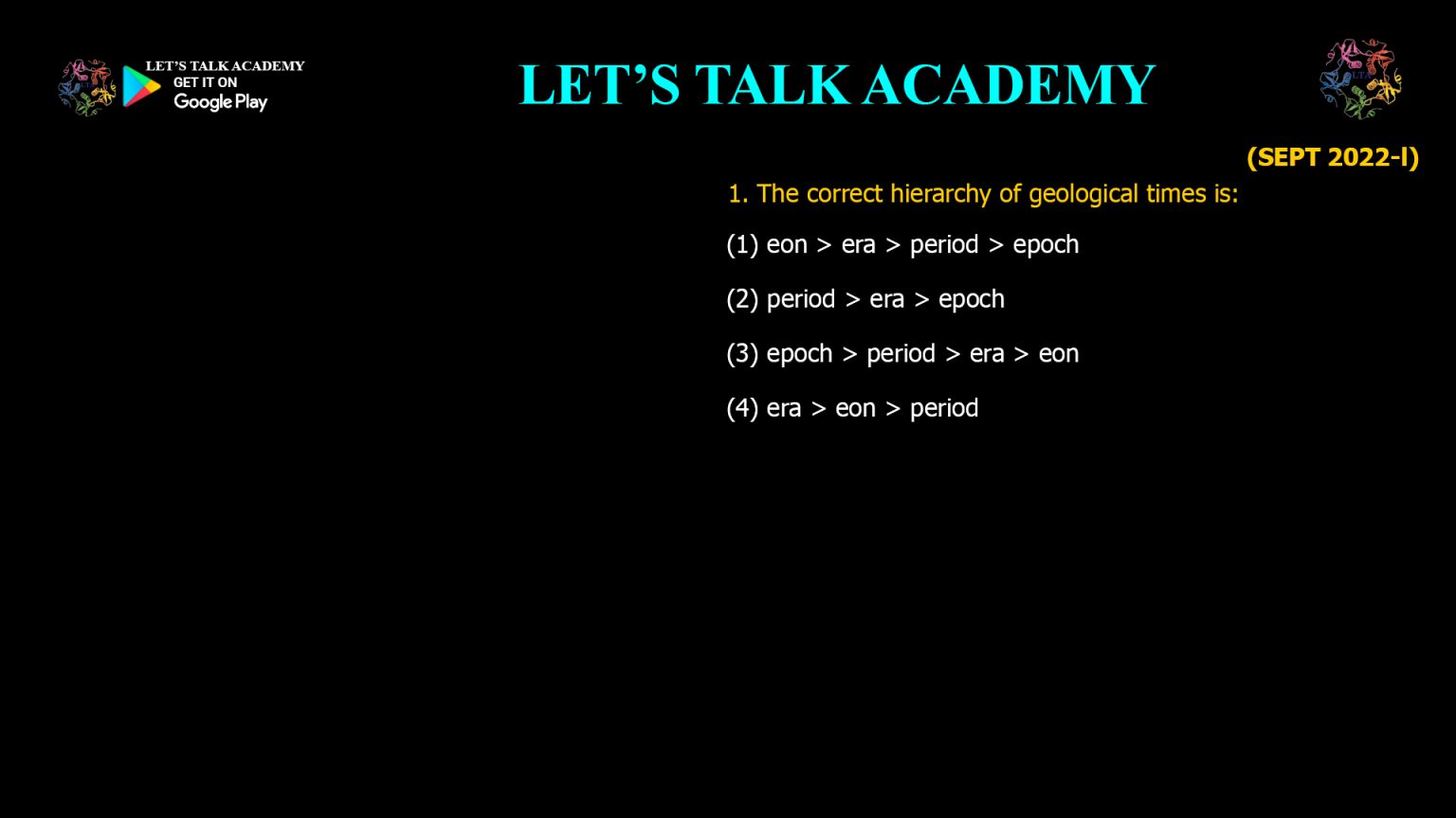 Geological Time Scale Hierarchy: Understanding Eons, Eras, Periods, and ...