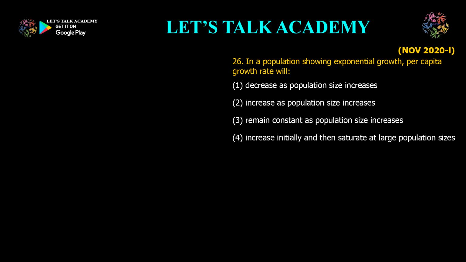 Per Capita Growth Rate in Exponential Population Growth: Understanding ...
