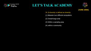 What Is Beta Diversity? Understanding Species Diversity Between ...