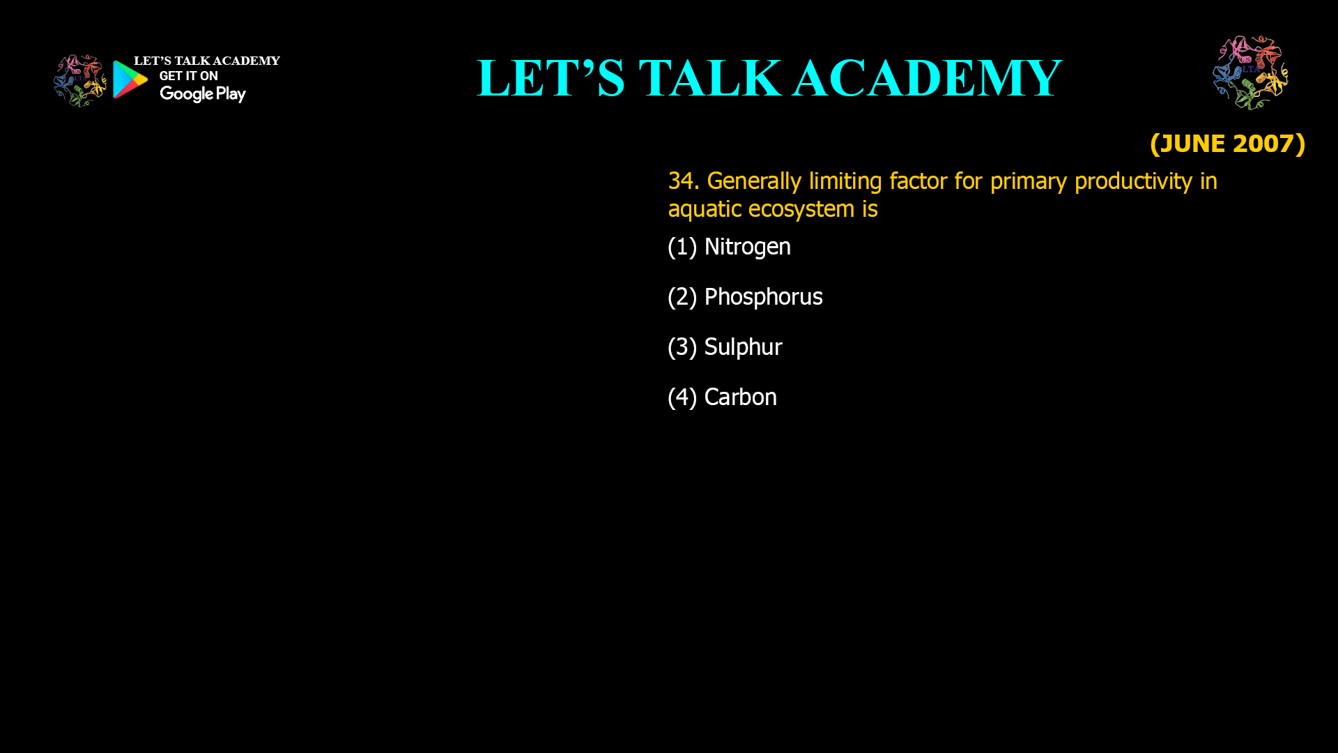 What Is The Limiting Factor For Primary Productivity In Aquatic Ecosystems Exploring The Role
