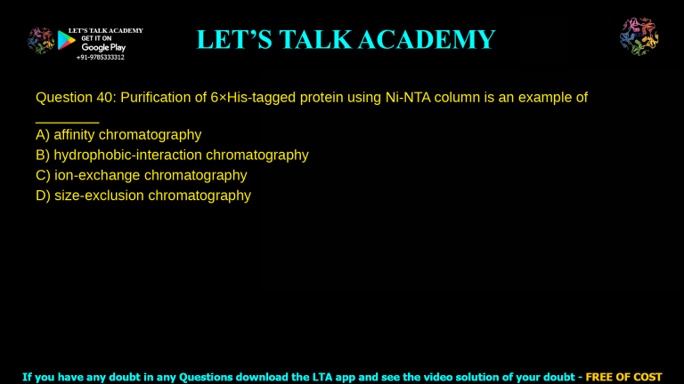 Purification of 6×His-Tagged Protein Using Ni-NTA Column - CSIR NET ...