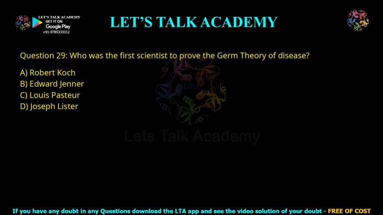 Germ Theory Pioneer - CSIR NET LIFE SCIENCE COACHING | NTA NET LIFE ...