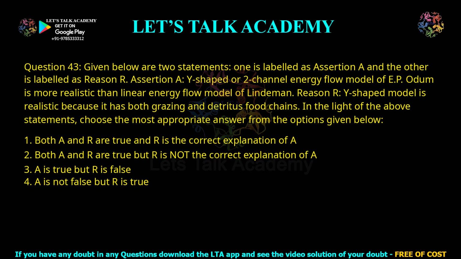 Y-Shaped Energy Flow Model - CSIR NET LIFE SCIENCE COACHING | NTA NET ...