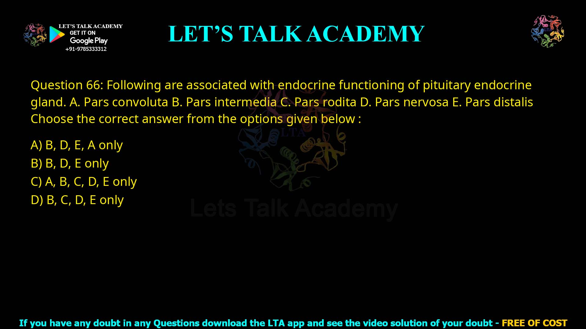 Pituitary Endocrine Function - CSIR NET LIFE SCIENCE COACHING | NTA NET ...